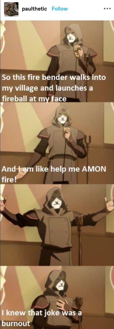 15 Memes About Amon That Took Our Bending Away