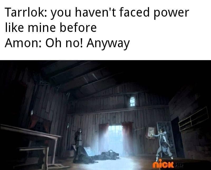 15 Memes About Amon That Took Our Bending Away