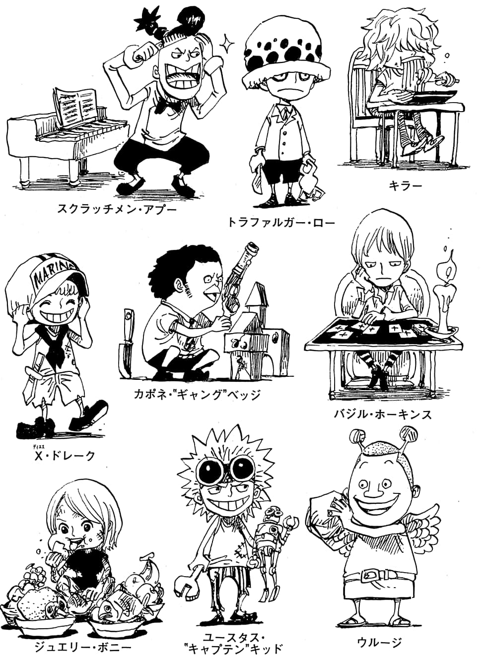 20 Things You Didn't Know About The Worst Generation in One Piece