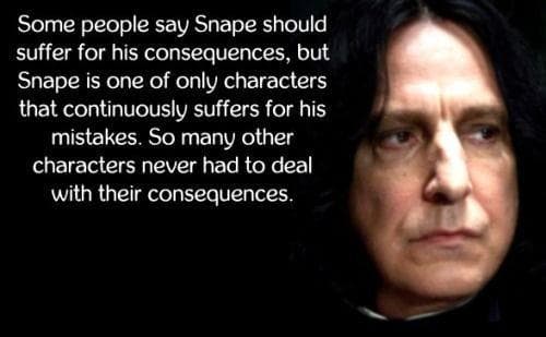 Fans Are Pointing Out Heartbreaking Things They Noticed About Snape