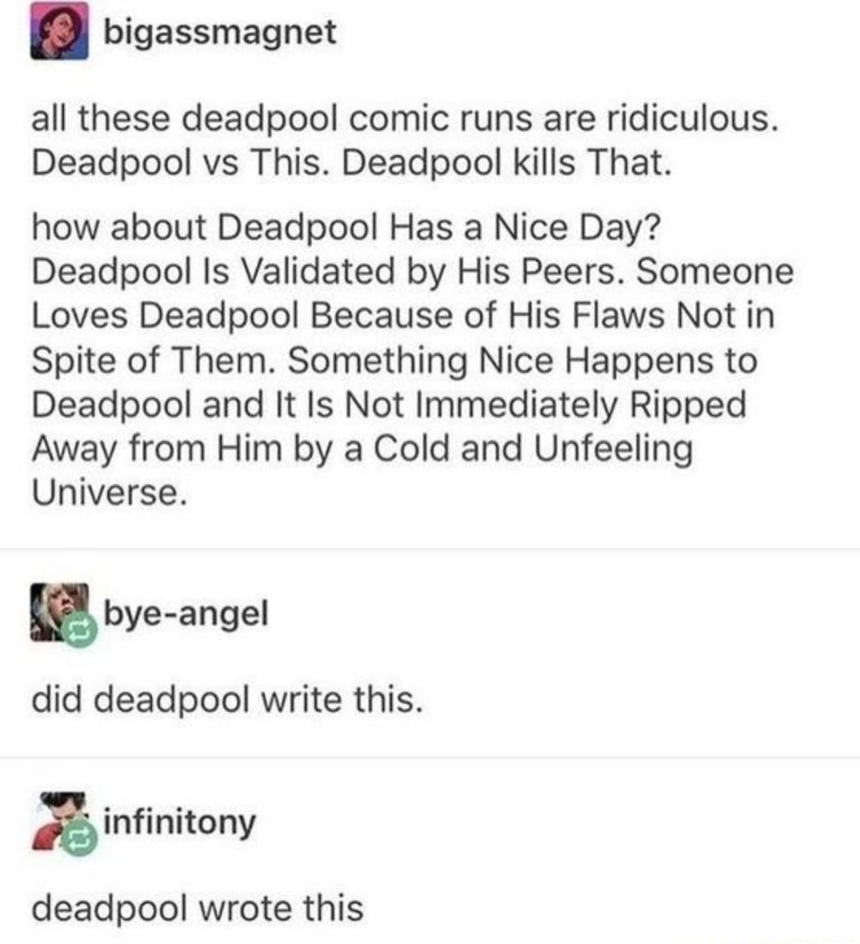 18 Hilarious Deadpool Posts That Could've Been Written By Wade Wilson ...