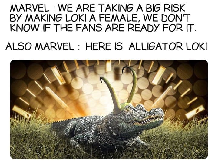 18 Alligator Loki Memes To Fill You With "Glorious Purpose"