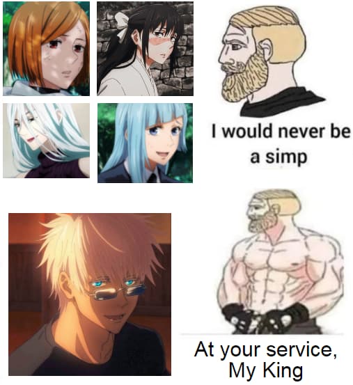 25 Hilarious Memes That Prove We're All A Simp For Gojo Satoru