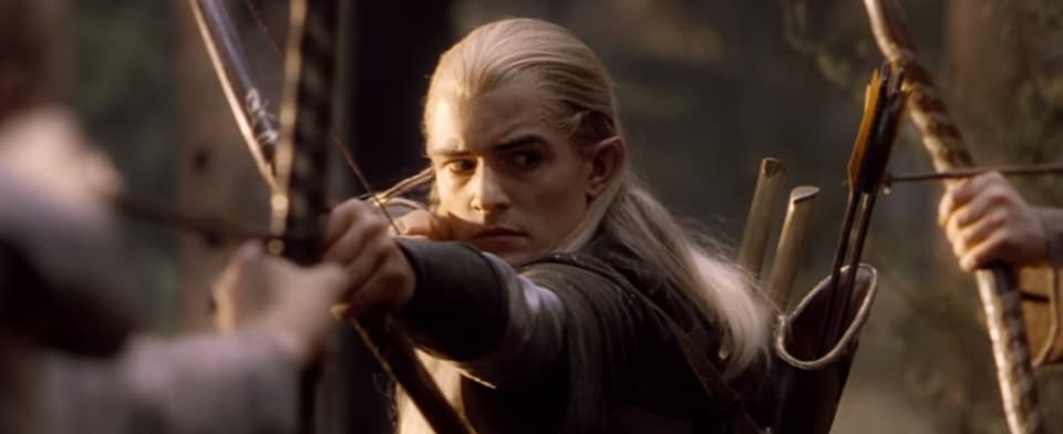 Legolas Bow Detail