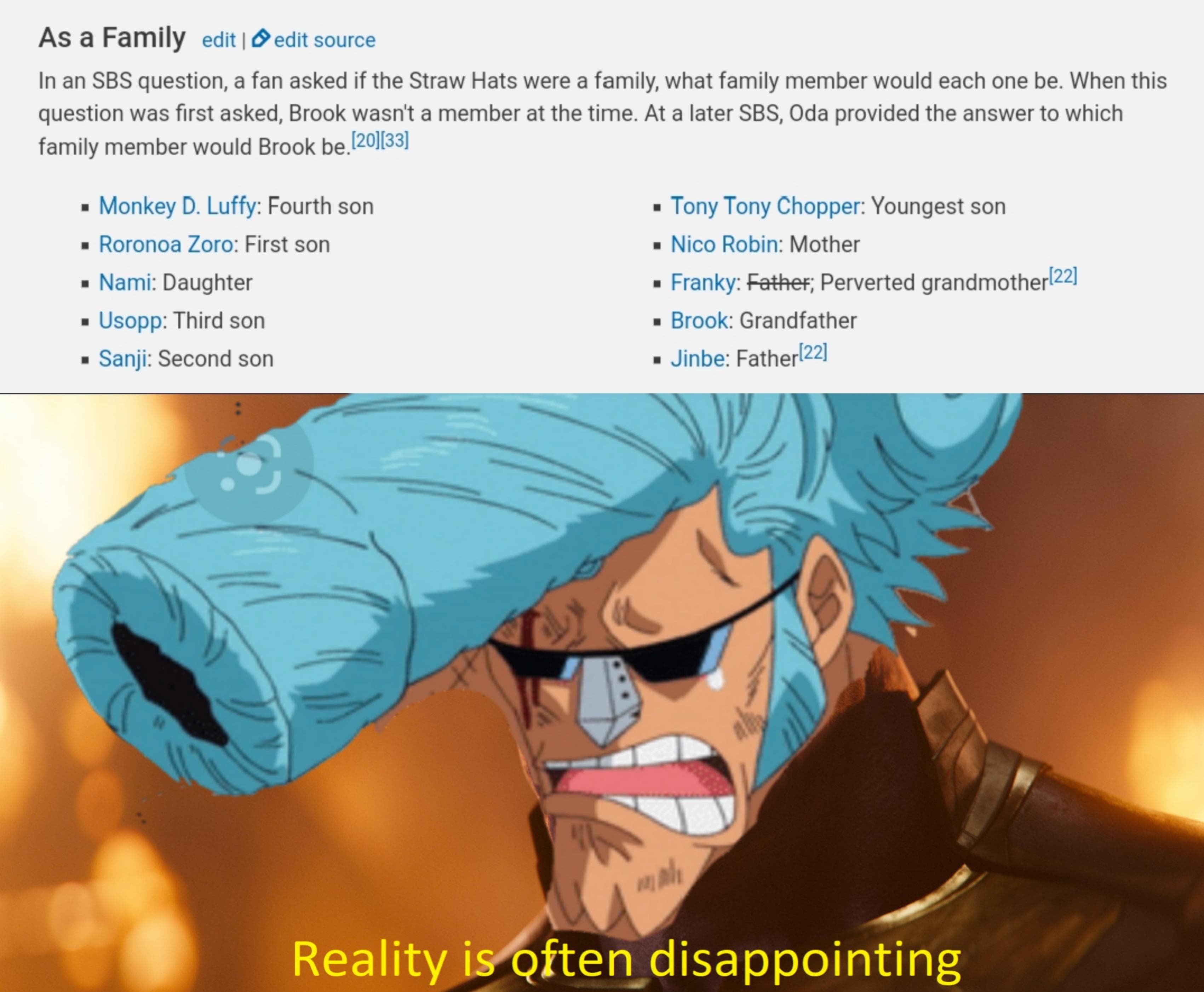 17 Funny Memes About Franky That We Laughed Way Too Hard At