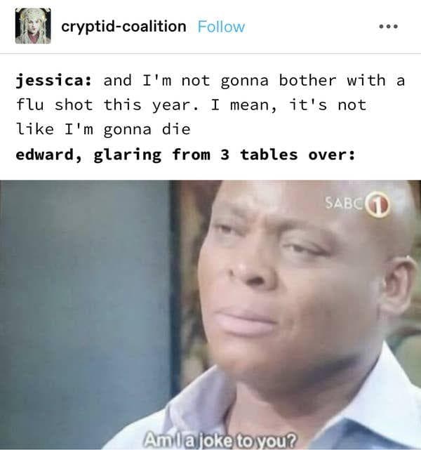 'Twilight' Memes About Edward Cullen That Are As Moody As He Is