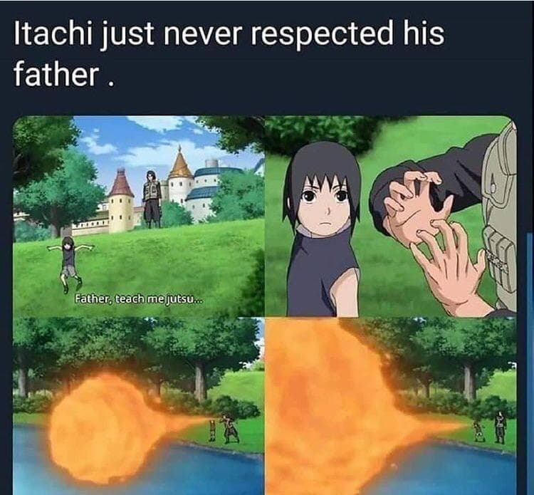 27 Hilarious Itachi Uchiha Memes That Will Put Your Under His Genjutsu