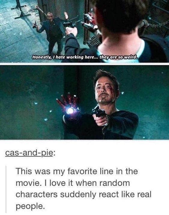 Tony Stark Last Night Meme