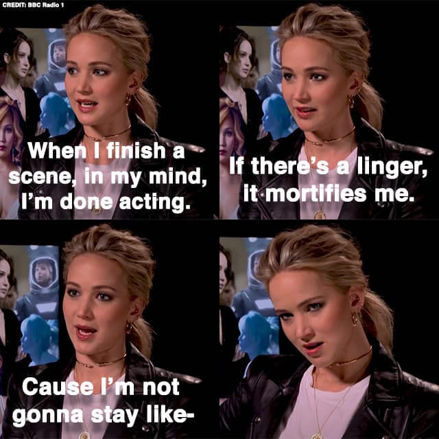 Random Jennifer Lawrence Interview Moments That Prove She’s The Most ...