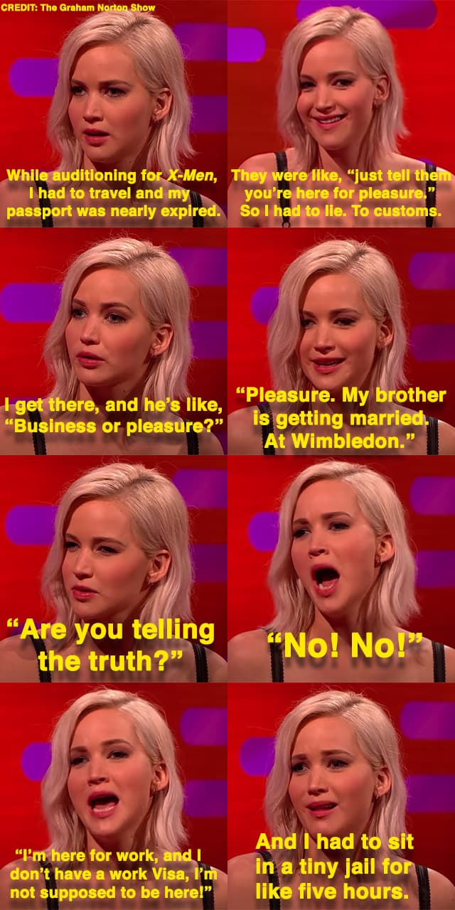 Random Jennifer Lawrence Interview Moments That Prove She’s The Most ...