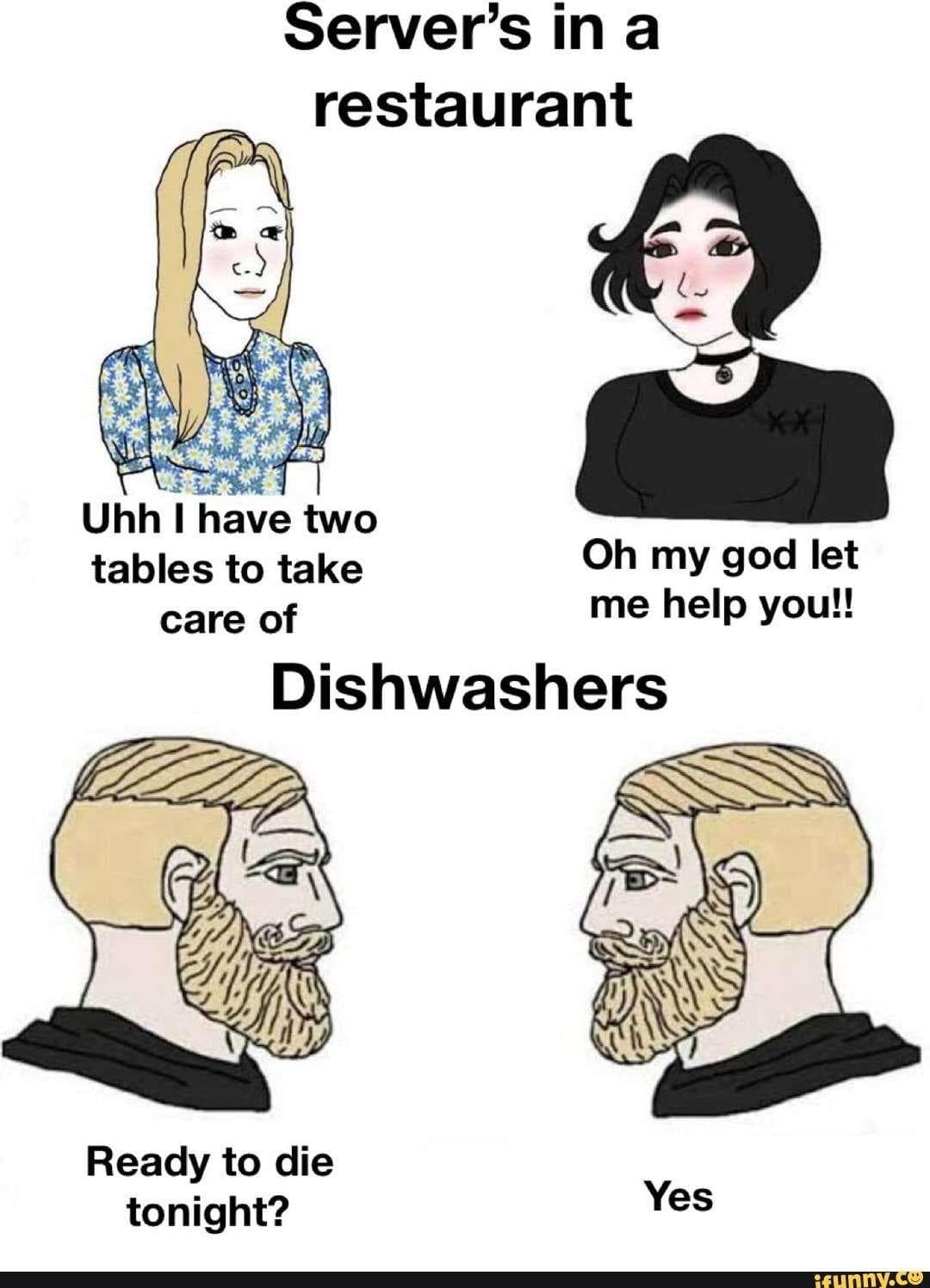 18 Highly Specific Memes For Anyone Who's Washed Dishes At A Restaurant