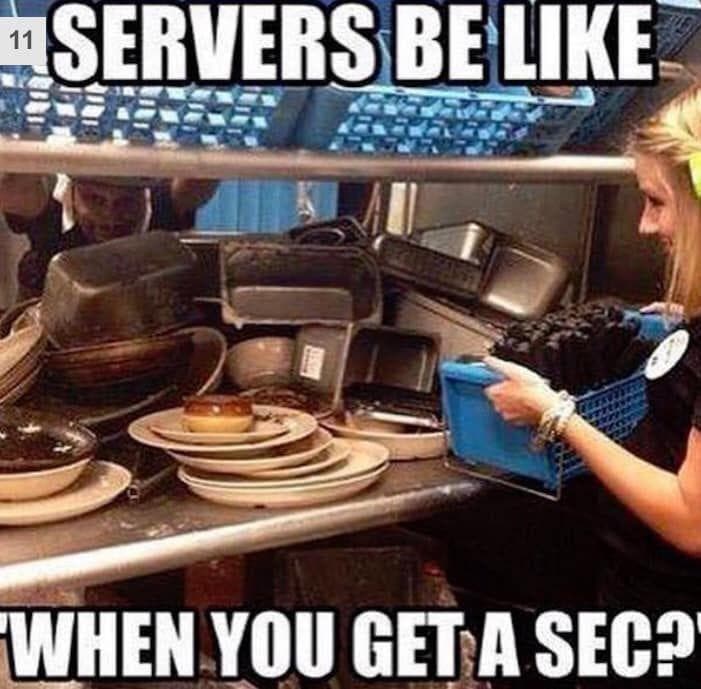 18 Highly Specific Memes For Anyone Who's Washed Dishes At A Restaurant
