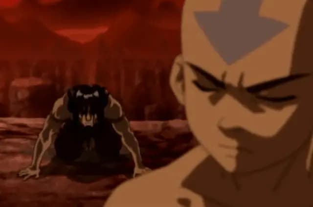 Avatar The Last Airbender Aang Vs Firelord Ozai