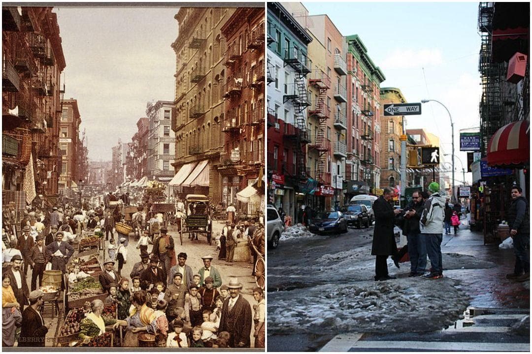 20+ Historical Photos Of NYC Then and Now