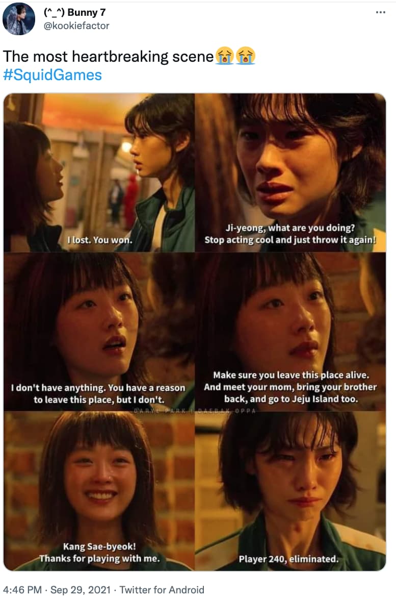 22 Fans Share Heartbreaking Things About 'Squid Game' That Made Us Cry ...