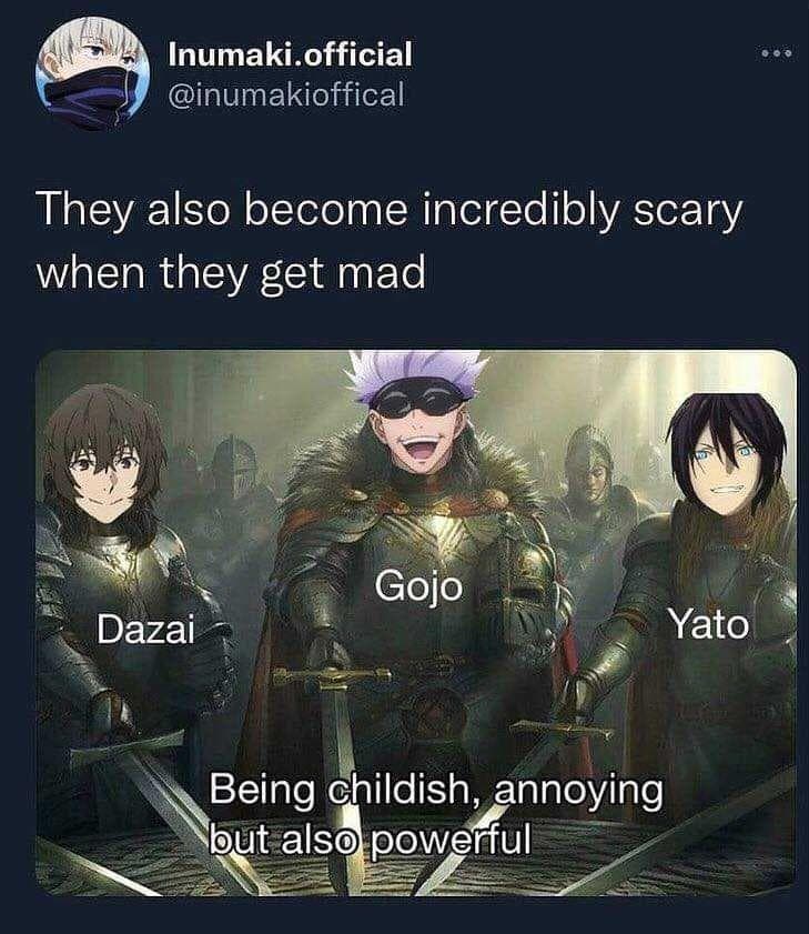 25 Hilarious Memes That Prove We're All A Simp For Gojo Satoru