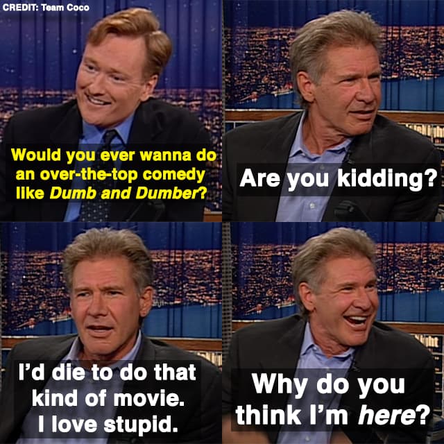 18 Harrison Ford Interview Moments That Prove He's The Coolest Actor In ...