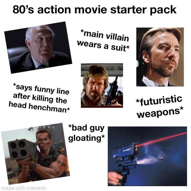 16 Action Movie Memes That Are Funnier Than They Have Any Right To Be