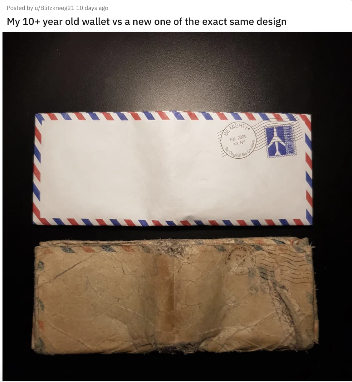 27 Fascinating Photos Of Items Worn Down Over Time