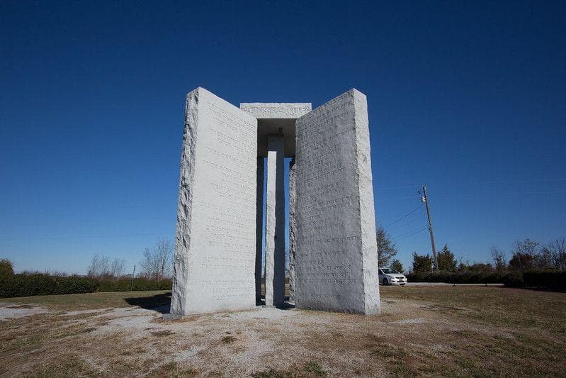 No One Knows Who Is Behind The Georgia Guidestones Or What Their True ...