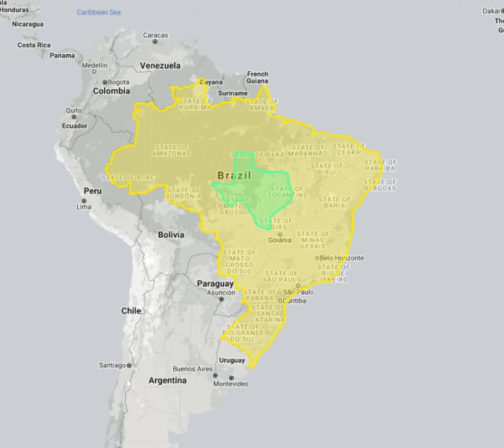 25+ True-Size Map Comparisons With US States That Made Us Do A Double Take