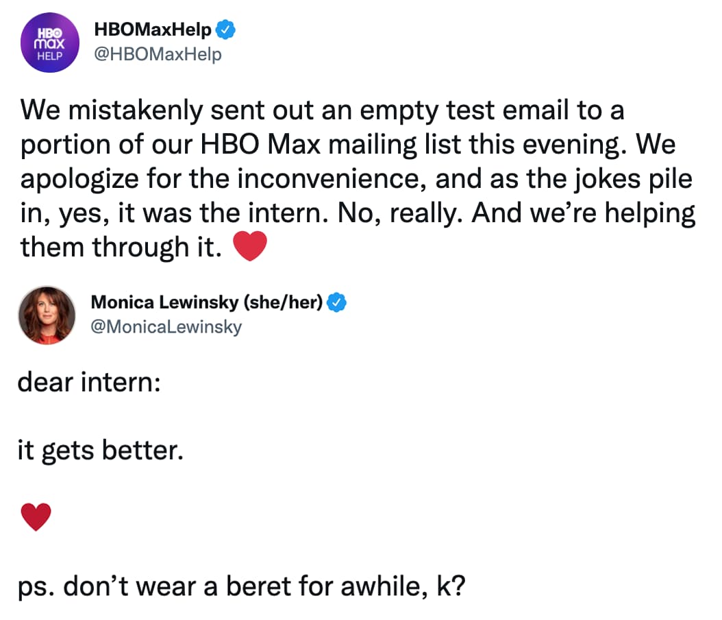 Monica Lewinsky On Twitter