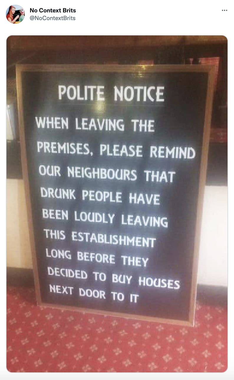 29 Signs That Perfectly Showcase British Humor