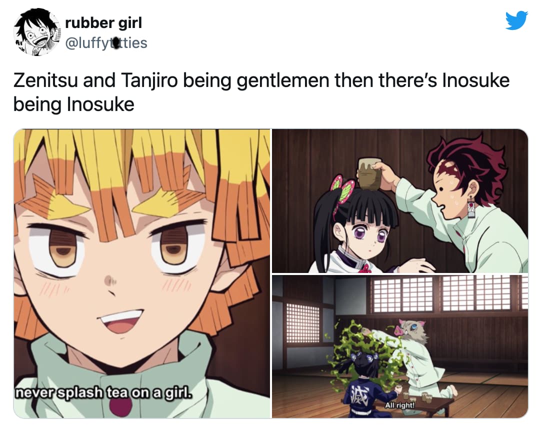 20+ Hilarious Memes About Inosuke From 'Demon Slayer'