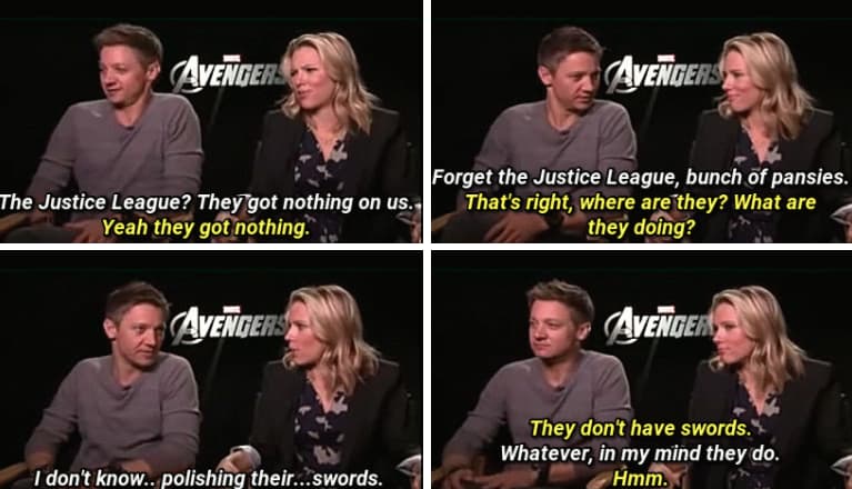 Hilarious Interviews From The Original Avengers That Prove They'll ...