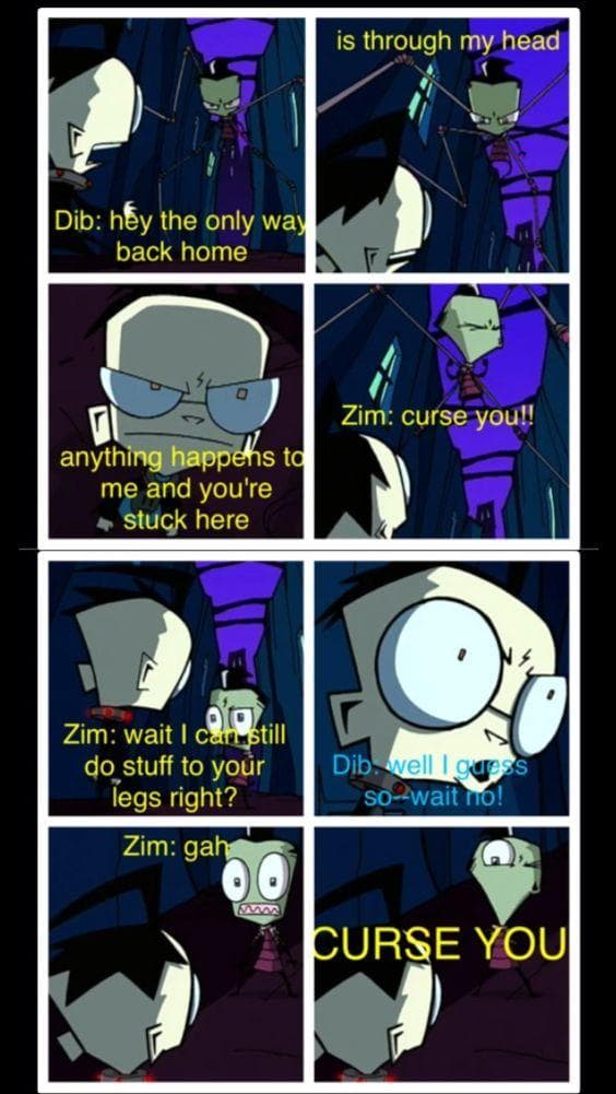 Funny Invader Zim Quotes