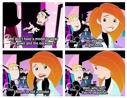 22 Times Kim And Ron From 'Kim Possible' Were The Cutest Cartoon Couple