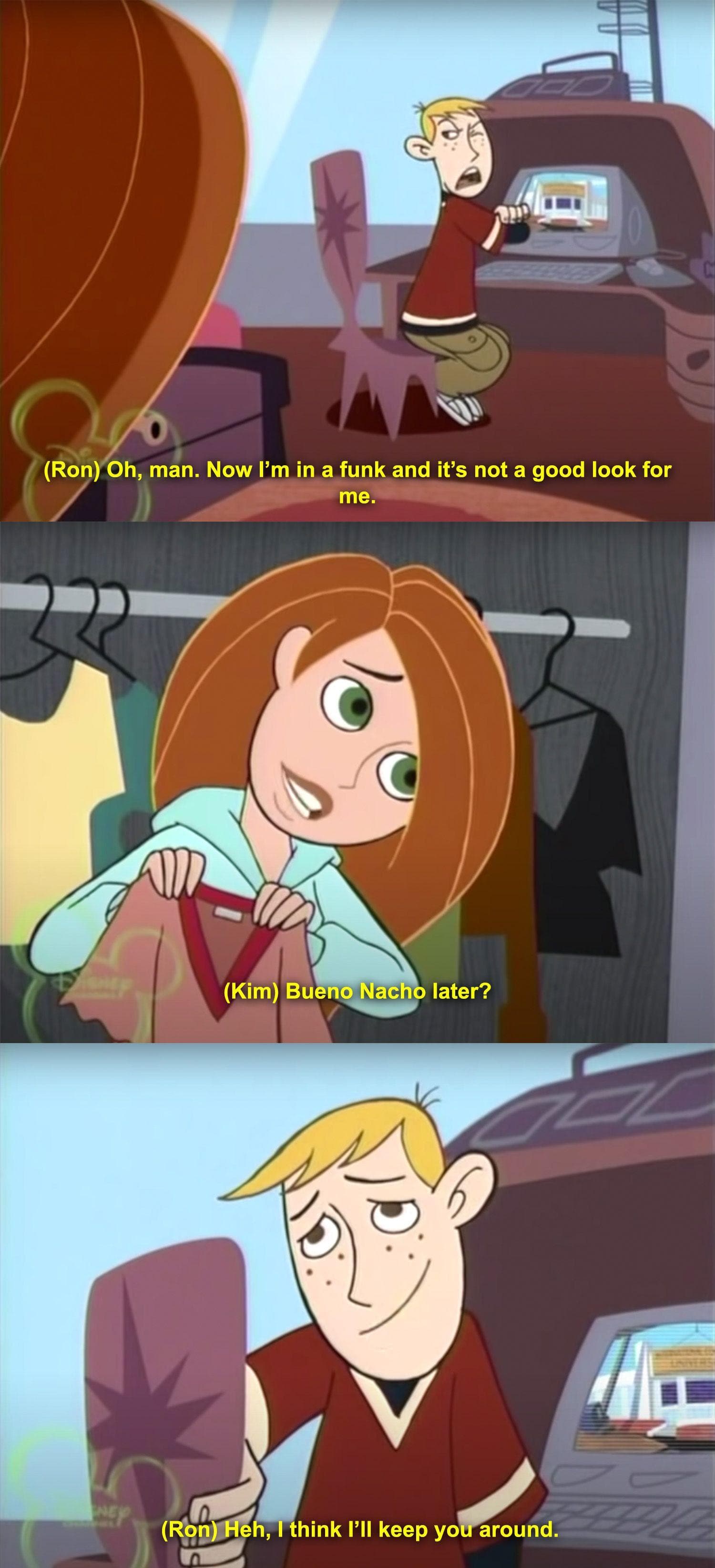 22 Times Kim And Ron From 'Kim Possible' Were The Cutest Cartoon Couple