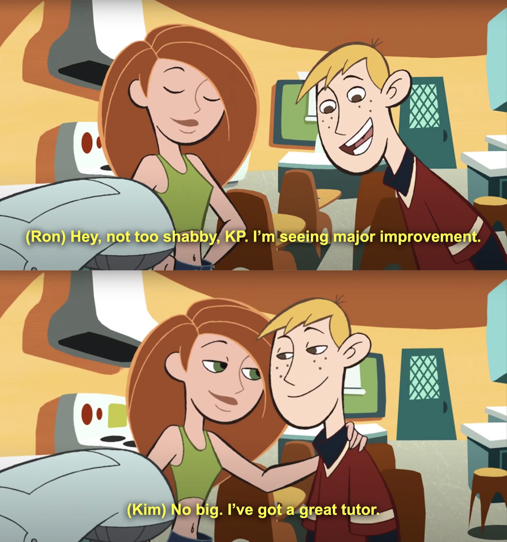 22 Times Kim And Ron From 'Kim Possible' Were The Cutest Cartoon Couple
