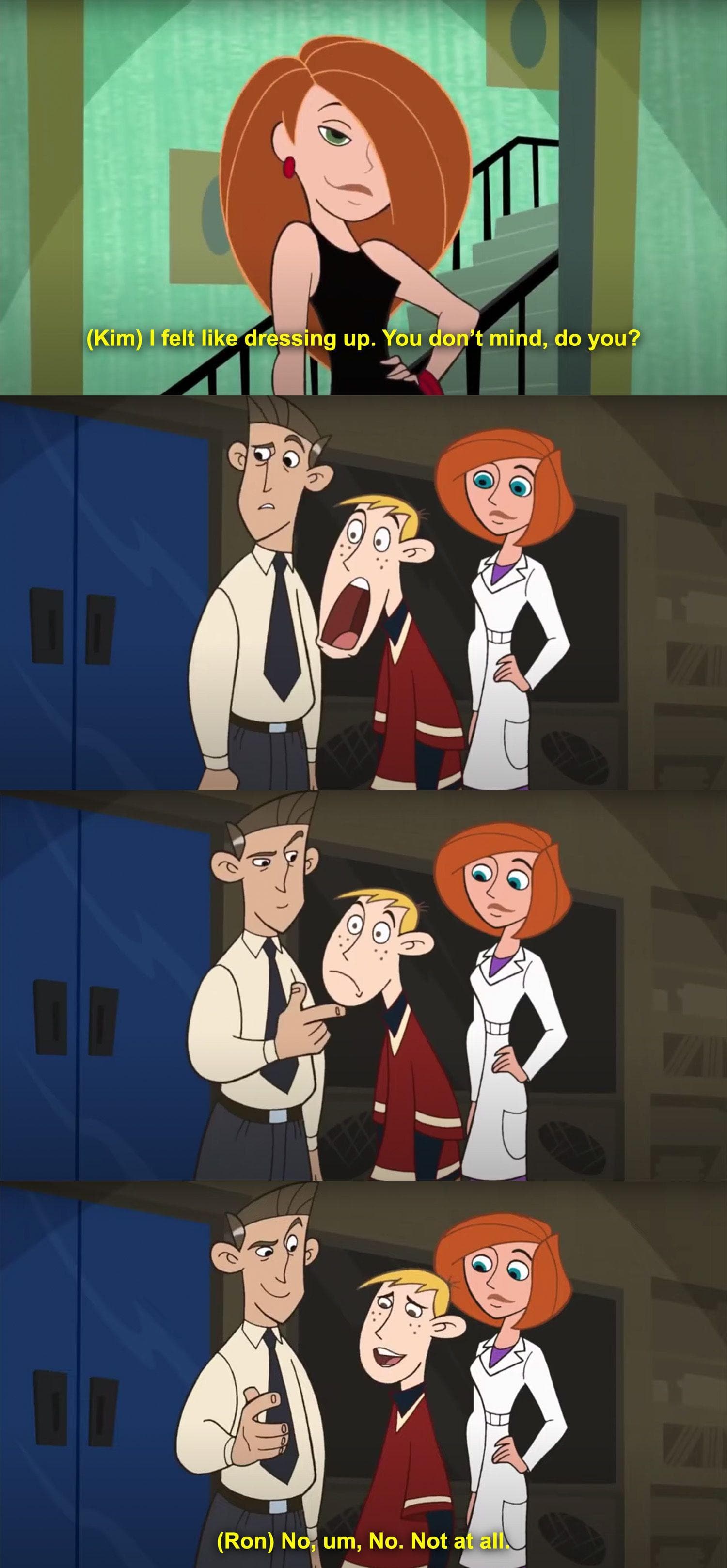 22 Times Kim And Ron From 'Kim Possible' Were The Cutest Cartoon Couple