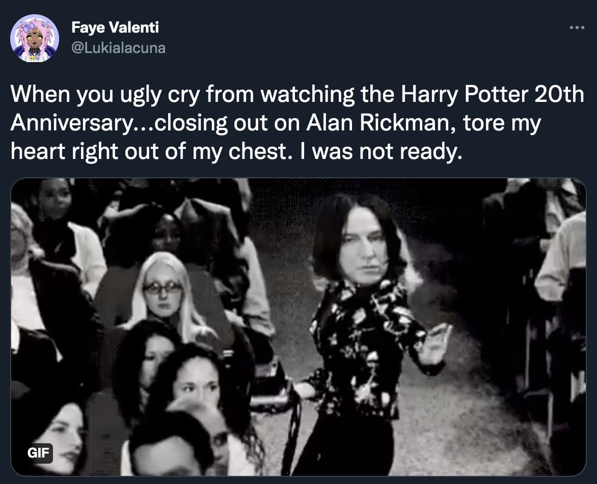 Fans Are Reacting To Sweet And Sad Memories About Alan Rickman From ...