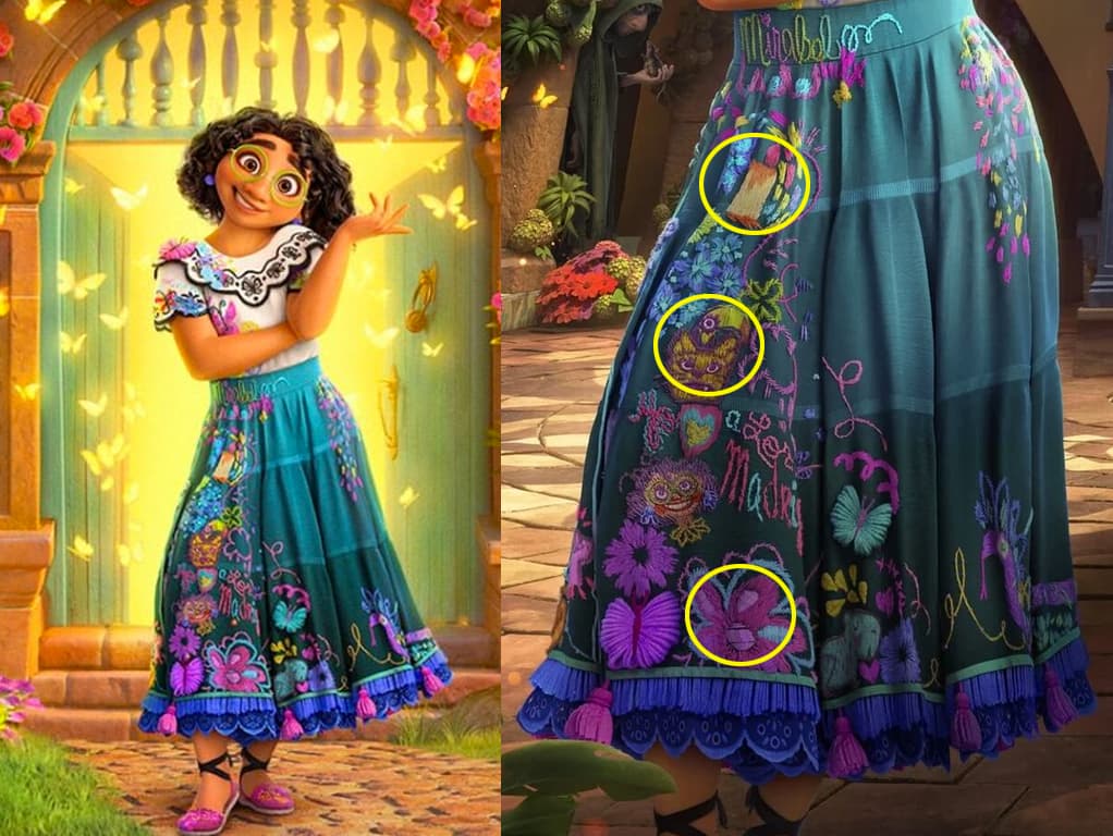 Fans Share Amazing Costume Details From Disney's 'Encanto' That You ...