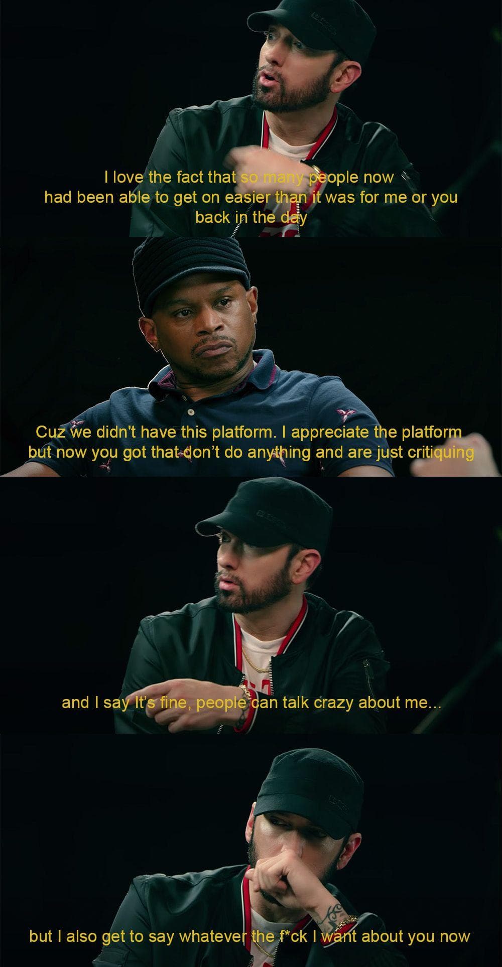Eminem Interview Quotes That Are As Brutal As His Lyrics