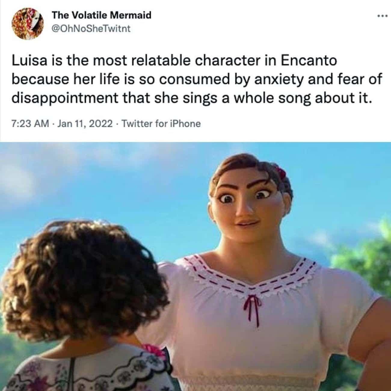 Fans Share Magical Details About Luisa From 'Encanto' That Made Us ...