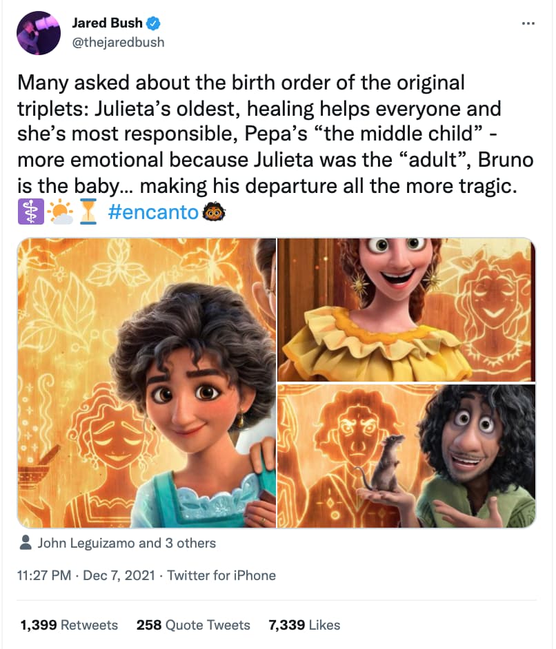 Fans Share Things About The Triplets Of 'Encanto' We Never Thought ...