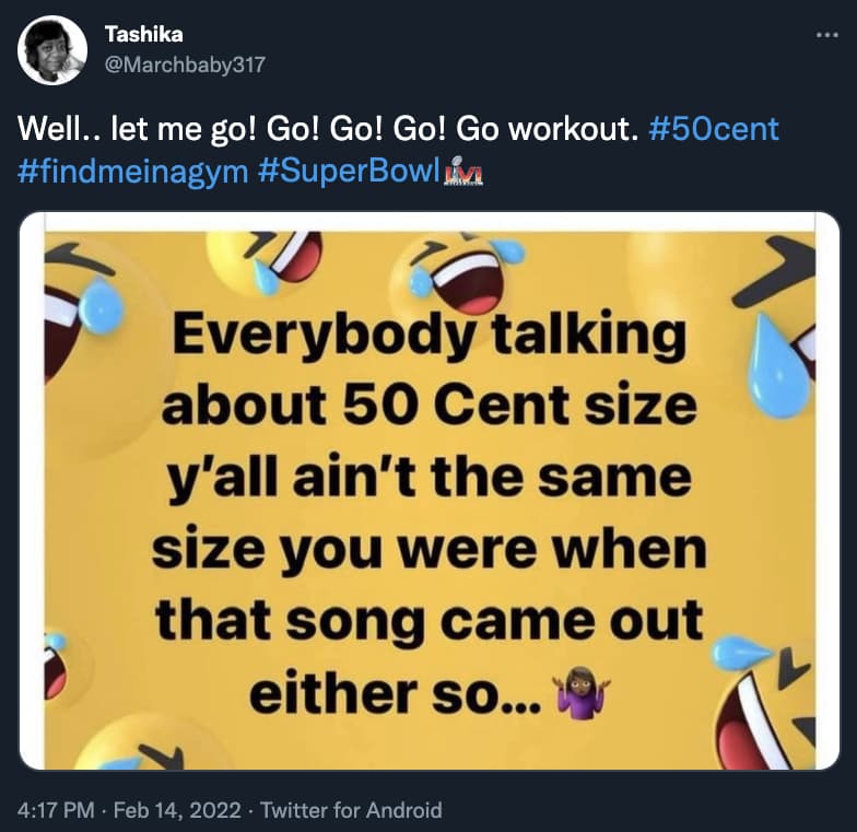 21 Of The Most Savage 50 Cent Memes From The Superbowl Halftime Show