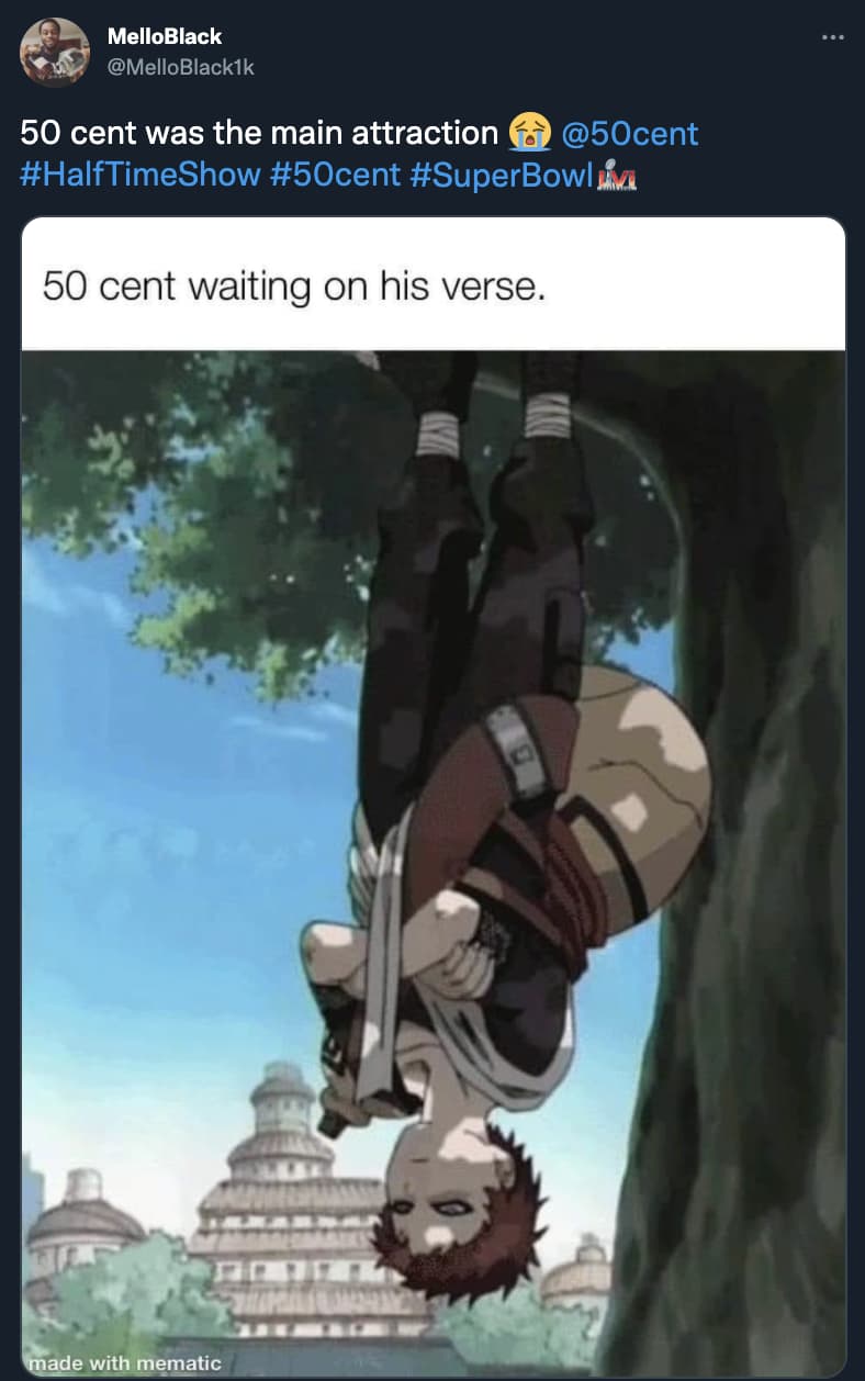 21 Of The Most Savage 50 Cent Memes From The Superbowl Halftime Show