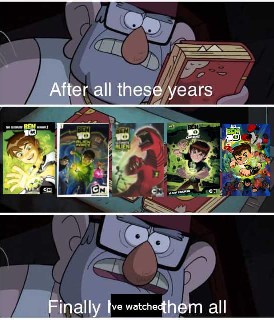 21 Memes About 'Ben 10' That We Laughed Way Too Hard At