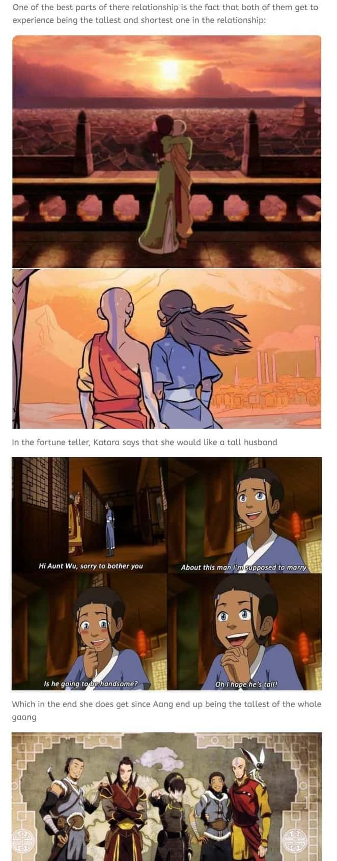 Times 'Avatar' Fans Noticed Some Interesting Details About Katara And Aang