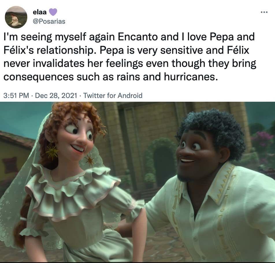 Fans Share Things About Pepa And Félix From 'Encanto' That Will ...