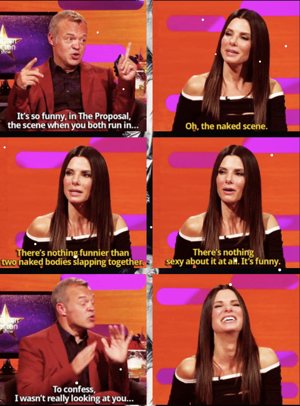 20 Hilarious Sandra Bullock Interviews That Make Us Love Her Even More