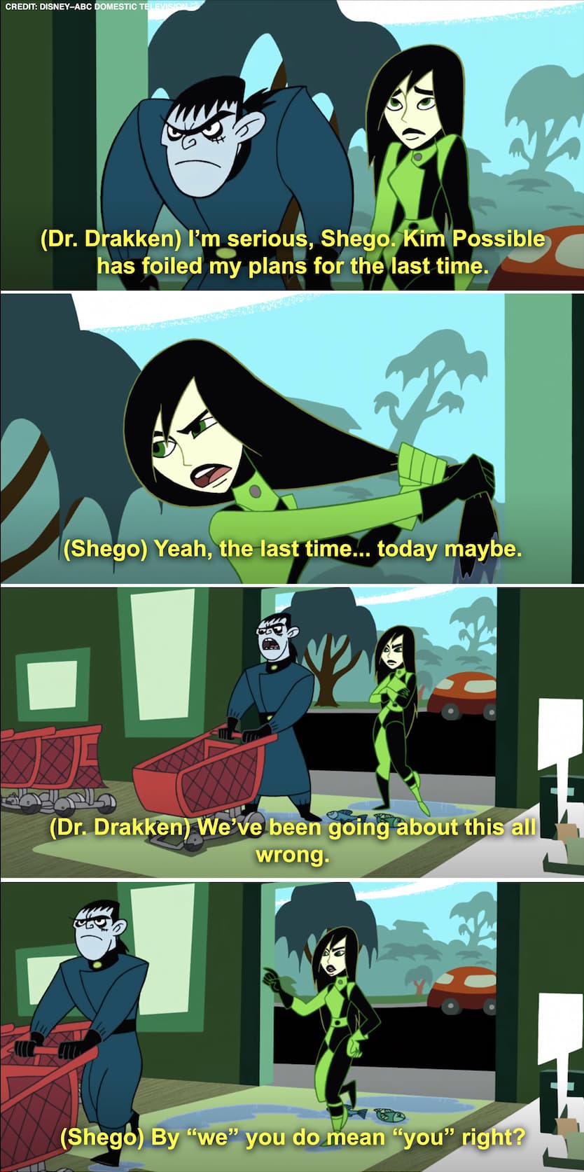 18 Moments That Prove Shego Is The Sassiest Villain From 'Kim Possible'