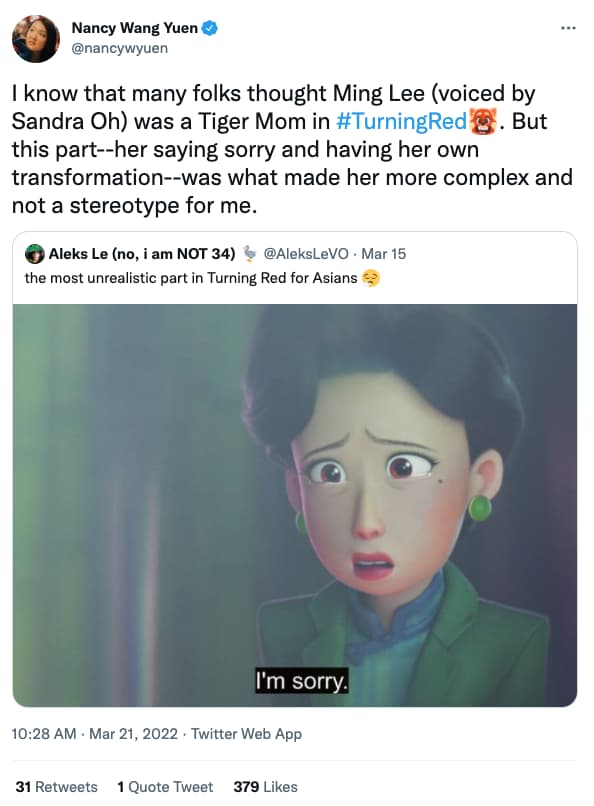 Fans Share Things About Ming From 'Turning Red' We Never Thought About ...