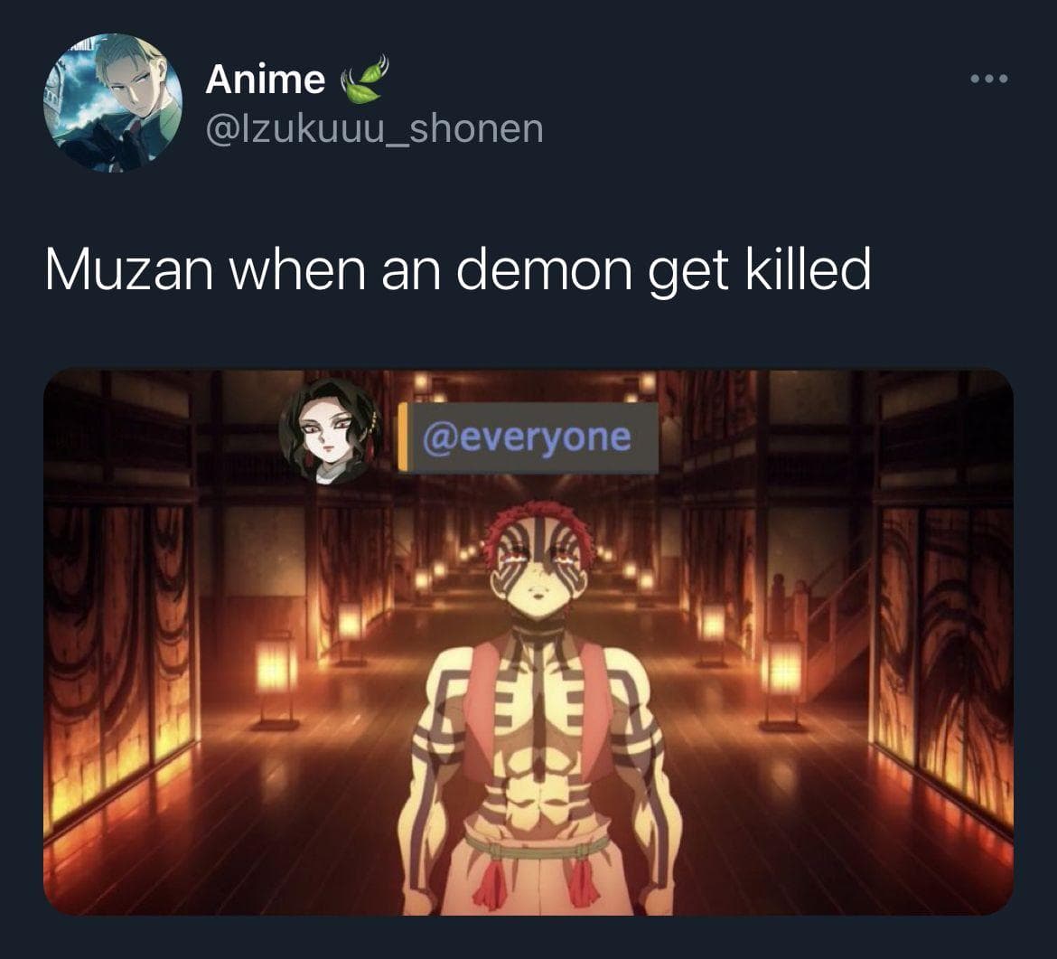 24 Hilarious Memes About The Twelve Kizuki From 'Demon Slayer'