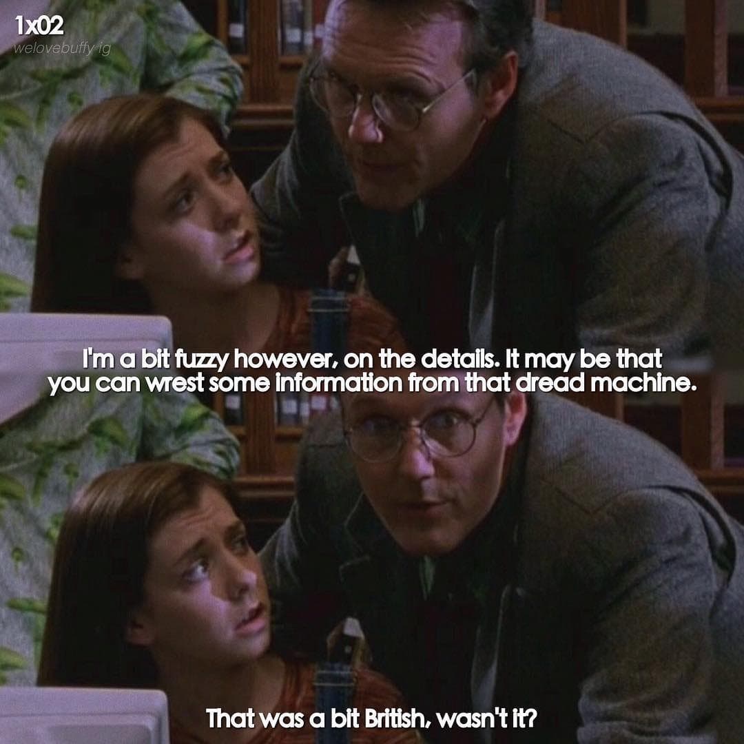 20 Sassy Clapbacks From Giles On 'Buffy' That Still Slay Even Years Later