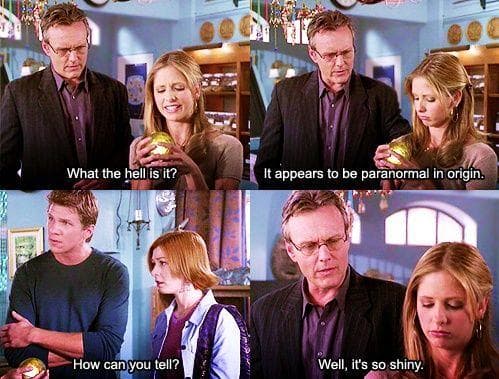 20 Sassy Clapbacks From Giles On 'Buffy' That Still Slay Even Years Later